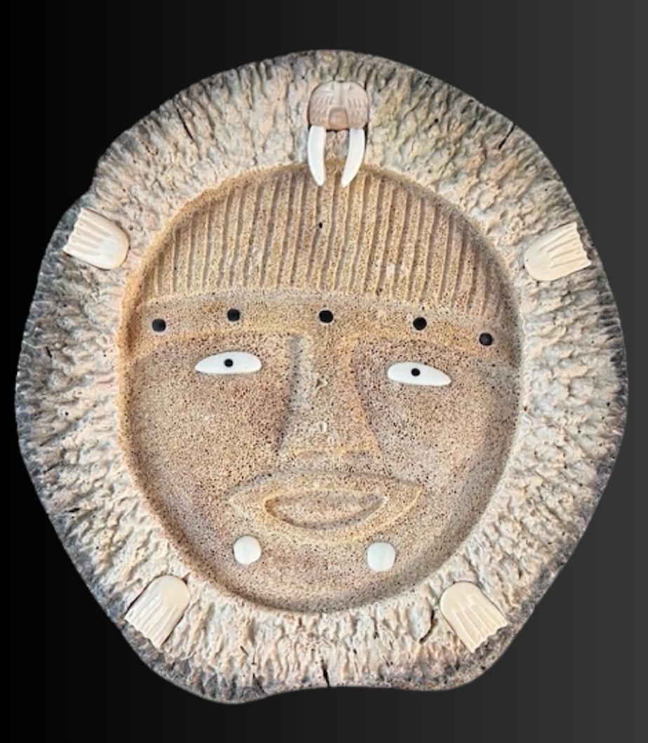 Face Mask with Walrus Spirit: Arctic Spirit Gallery - Native Art ...