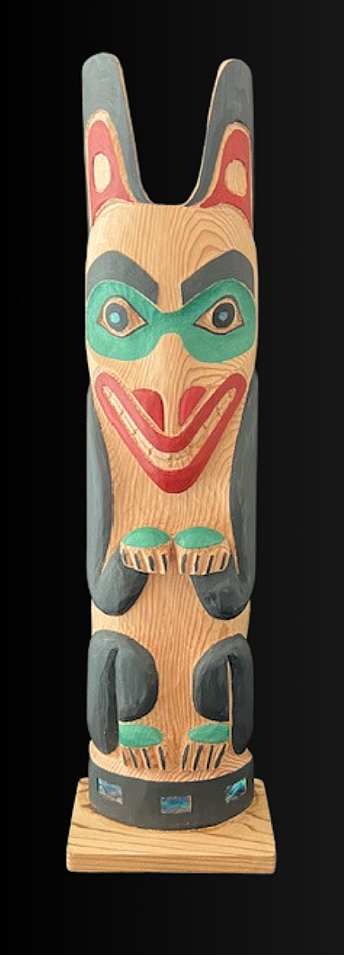 Native American Bear Totem Pole 124 Native American Bear Symbol Stock