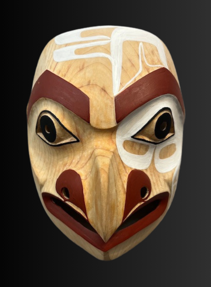 Xsgiik (eagle) Mask: Arctic Spirit Gallery - Native Art Gallery in ...