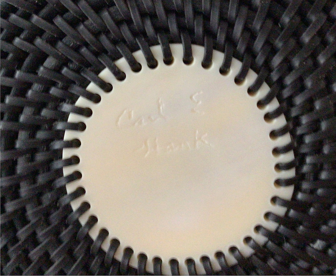 Large Baleen Basket by Carl Hank with Spotted Seal Head Finial: Arctic ...