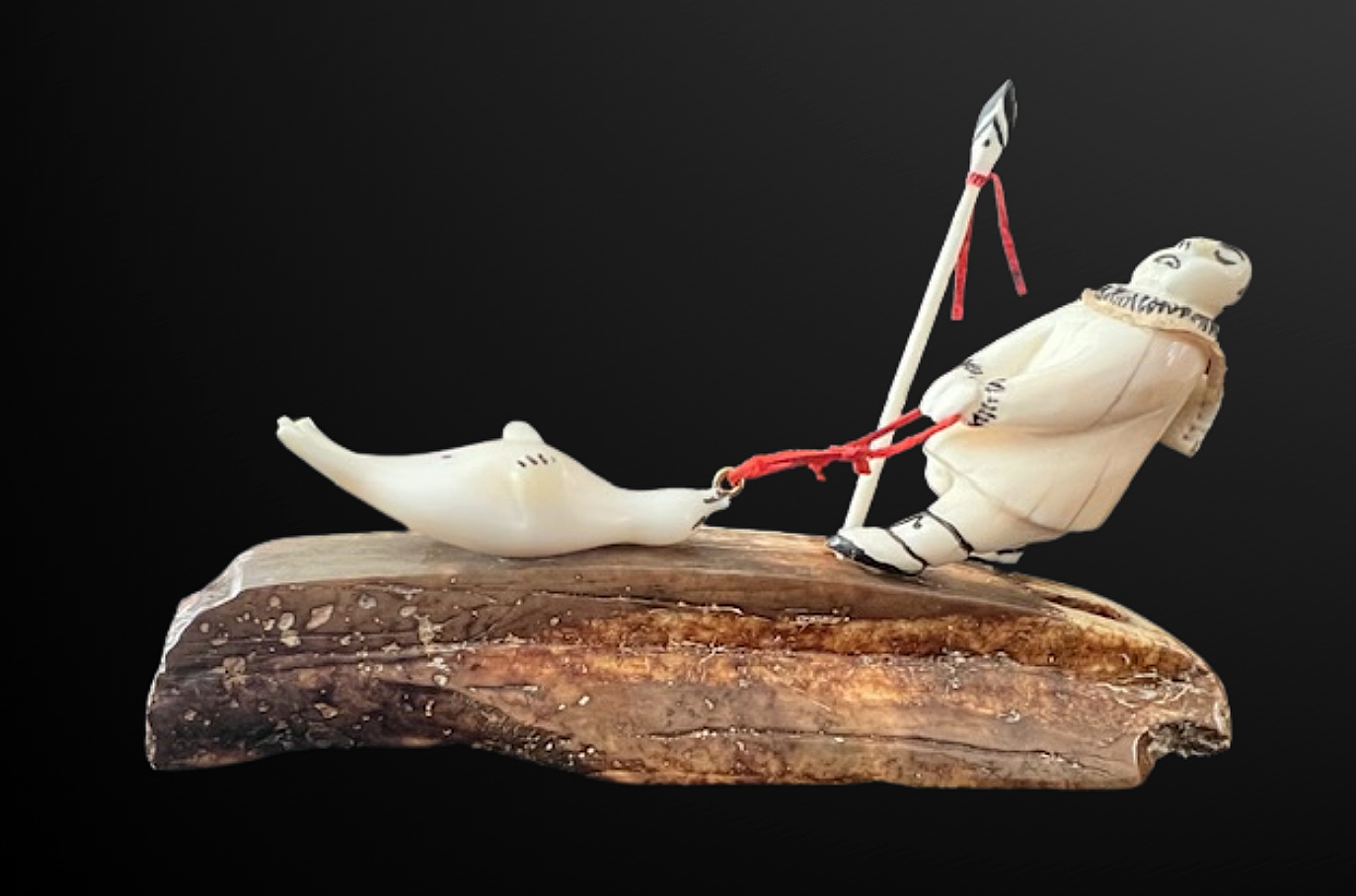 Seal Hunter Scene: Arctic Spirit Gallery - Native Art Gallery in ...